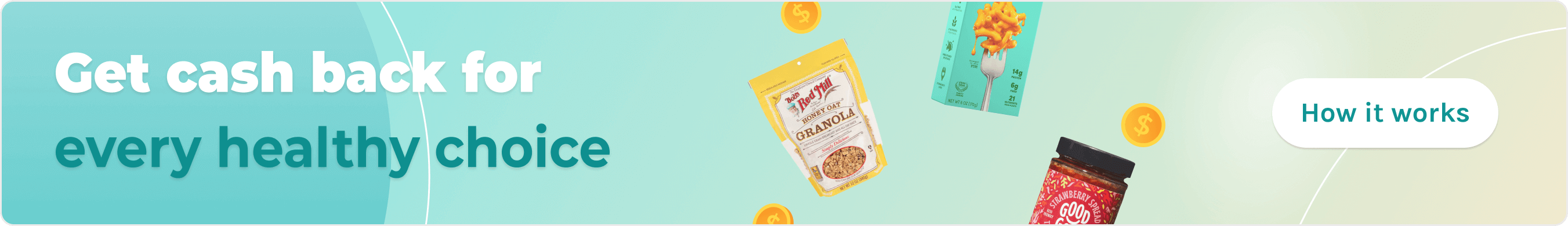 Cash Back & Free (or Discounted) Offers on Healthy Products
